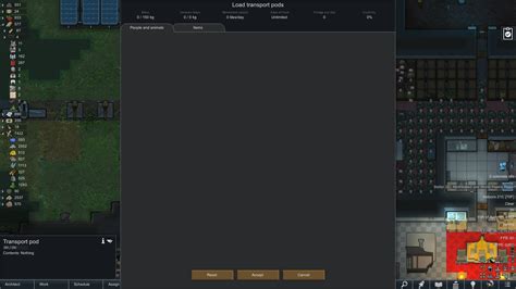 Inventory Not Loading For Drop Pods Or Caravans Anyone Seen Anything Like This Before R Rimworld