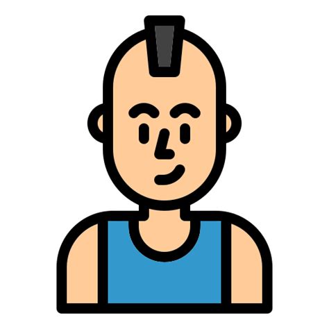 Punk - free icon