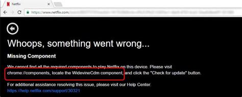 Solved Widevine Content Decryption Module Missing Not Updated Issue On