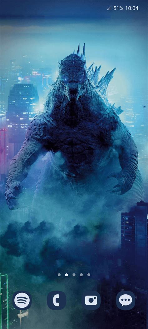 Found This Great Photo And Made It As My Wallpaper 💯 Rgodzilla