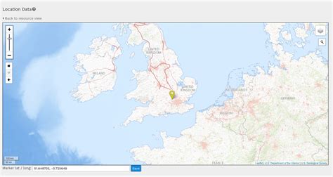 Geolocation Resourcespace