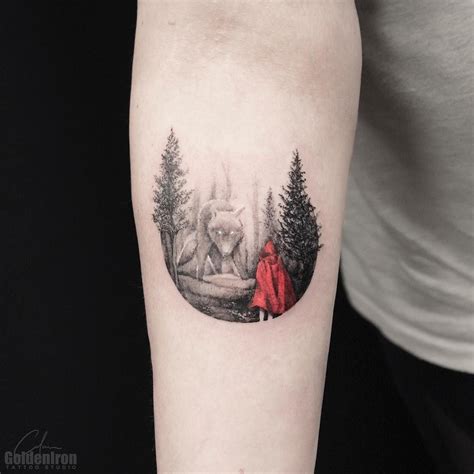 45 Little Red Riding Hood Tattoo Ideas Information