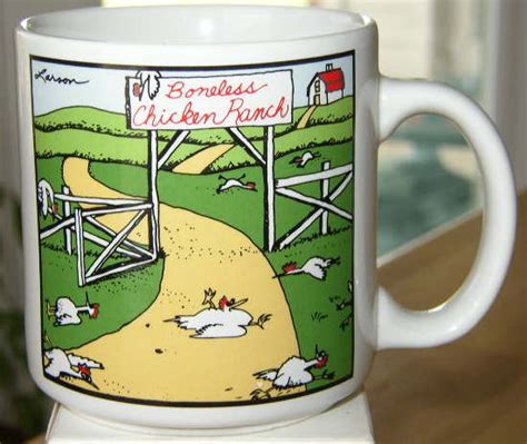 Le Chat Noir Boutique Far Side Boneless Chicken Ranch Coffee Mug