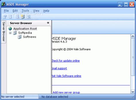 Msde Manager Download Softpedia