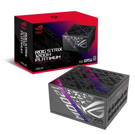 Rog Strix 1200w Platinum Power Supply Units Rog Global