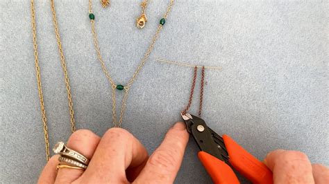 Quick Tip How To Easily Cut Same Lengths Of Chain For Jewelry Making Youtube