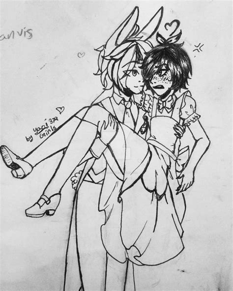 Zanvis By Yaoigirls379 On Deviantart Aphmau Characters Aphmau Sketches