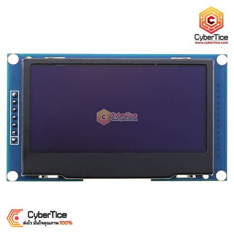 จอแสดงผล Oled 128x64 แบบ I2c Spi ขนาด 242นิ้ว สีขาว Ssd1309 ขาย Arduino อุปกรณ์ Arduino