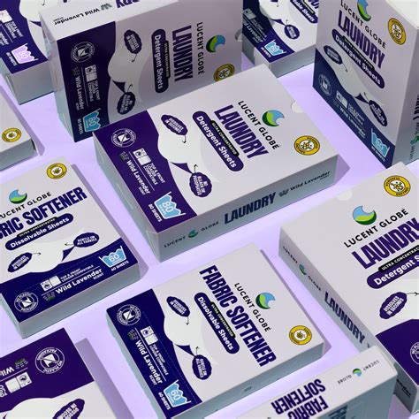 Laundry Bundle Fabric Softener And Detergent Sheets Lucent Globe