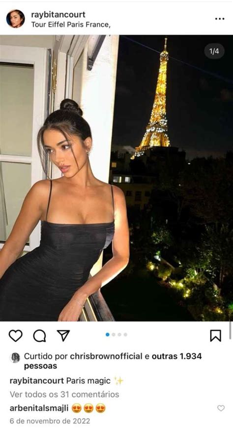 Veja O Primeiro Flagra De Chris Brown Com A Namorada Brasileira