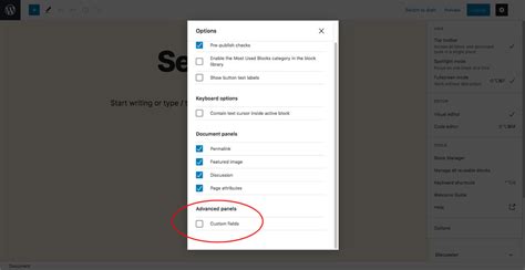 remove post type support not reflected in gutenberg ui · issue 26306 · wordpress gutenberg · github
