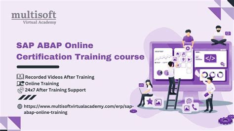Sap Abap Online Certification Training Course Online Training
