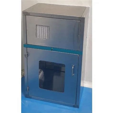 Mild Steel Rectangular Lab Clean Room Pass Box For Laboratories Size 8x8x15 Inch Lxbxh At