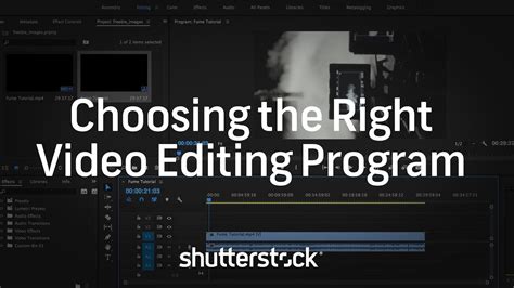 Choosing The Best Video Editing Program Video Editing Tutorials Youtube