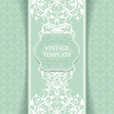 화려한 빈티지 템플릿 배경 벡터 Eps Uidownload