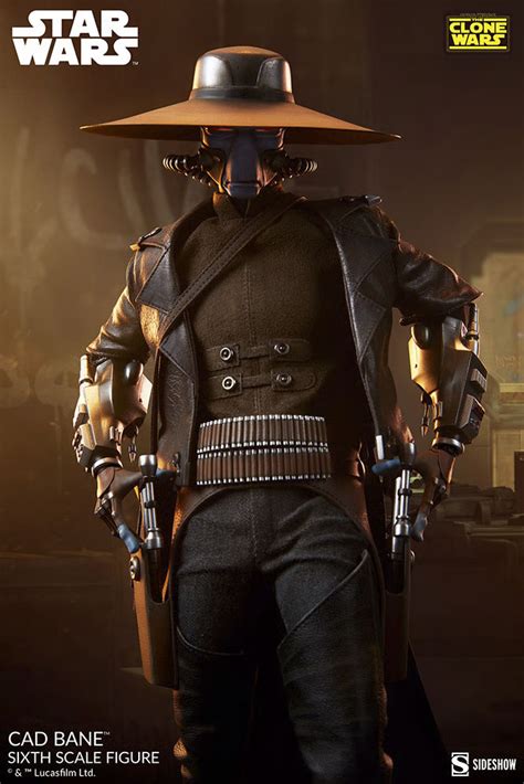 Star Wars The Clone Wars Cad Bane Figure By Sideshow The Toyark News