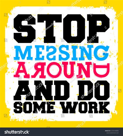 Stop Screwing Around
