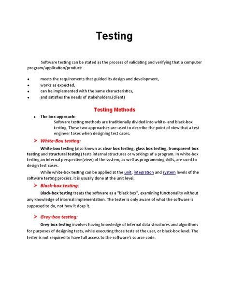 white box testing pdf software testing software engineering