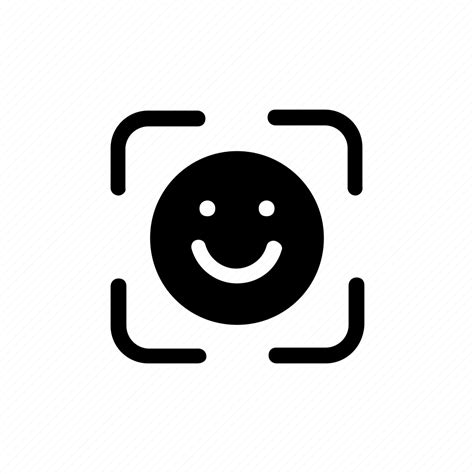 Face Detection Ui Multimedia Option Electronics Smile Icon