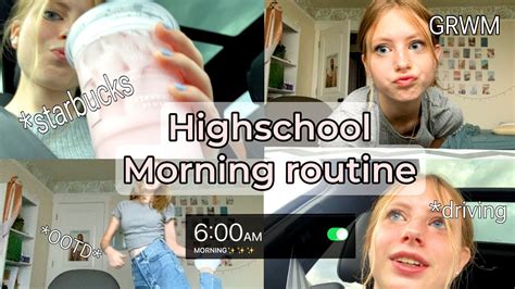 My Realistic School Morning Routine Jr Year Allyya Grwm