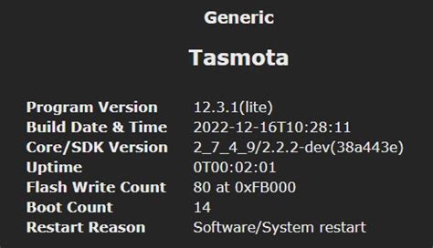Tasmota With Scripting Too Large Arendst Tasmota Discussion Github