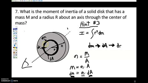 Law Of Inertia Problem Solving Example