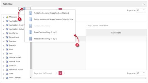 Table View Open It Online Documentation