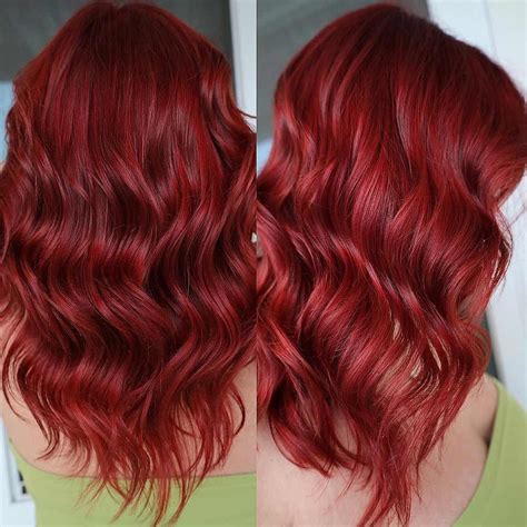 These Bright Red Hair Hues Are Very Popular And Every Lady Wants The Today This Bright Red