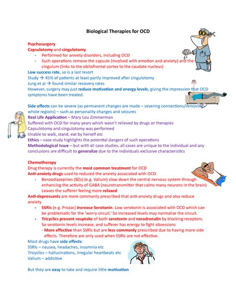 Biological Therapies Of Ocd Biological Therapies For Ocd