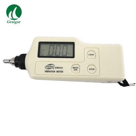 Gm63a Digital Vibration Analyzer Tester Meter Vibrometer Ac Output Digital With Lcd Backlight