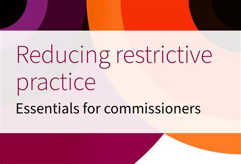 Reducing Restrictive Practice Local Government Association
