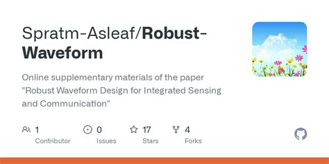 Github Spratm Asleafrobust Waveform Online Supplementary Materials Of The Paper Robust