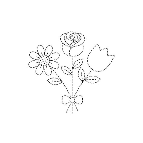 Printable Flower Tracing Printablelib