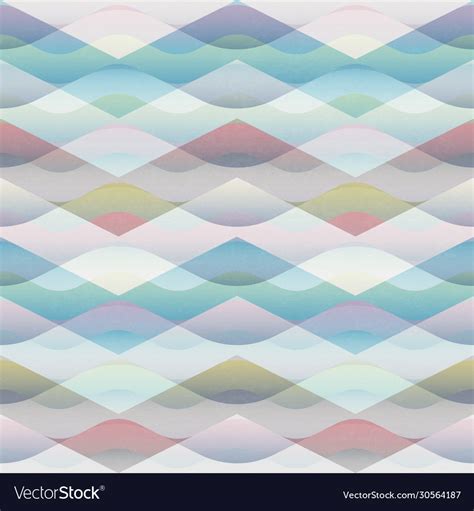 Abstract Wave Seamless Pattern Royalty Free Vector Image