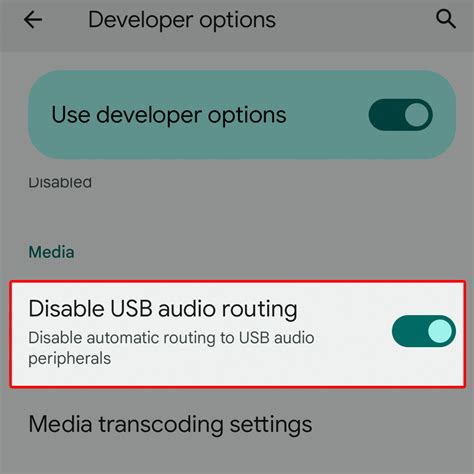 How To Disable USB Audio Routing On Google Pixel 7