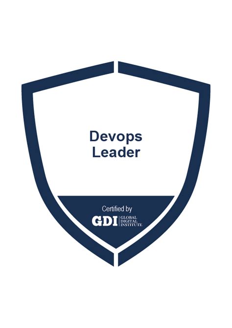 Devops Leader Certificate Gdi