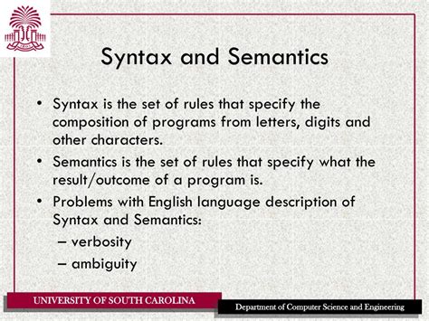 ppt csce 330 programming language structures syntax slides mainly based on tucker and noonan
