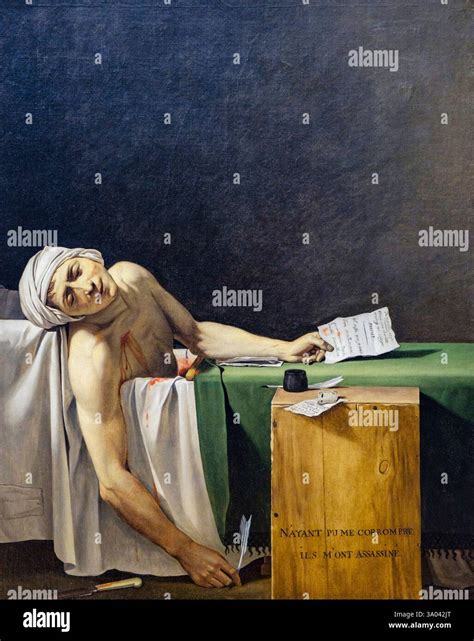 The Death Of Maratjacques Louis David 1793 Oil On Canvas