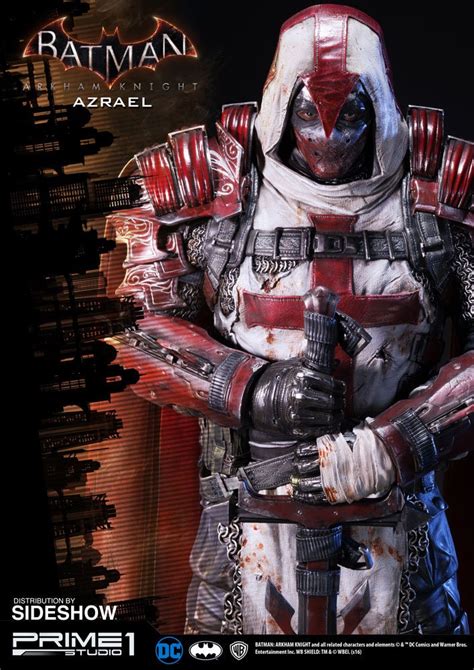 Azrael Arkham City Batman Beyond Bo Staff Cosplay Costume Maxx Grey