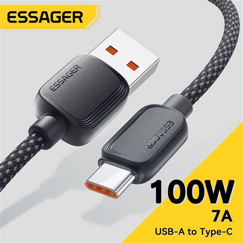 Essager W W A USB To Type C Fast Charging Cable Colors Shopee Philippines