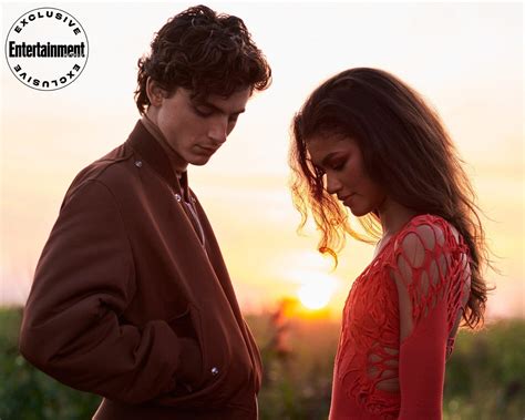 Zendaya and Timothée Chalamet Entertainment Weekly October 2021 Zendaya Coleman Photo