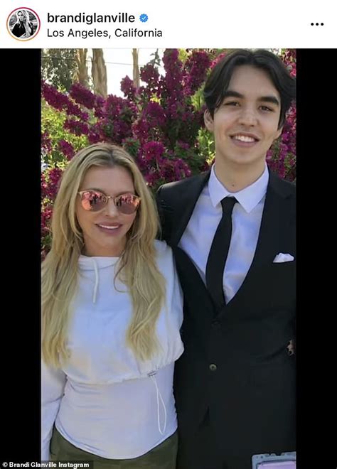 Brandi Glanville Gushes Over The Son 17 She Shares With Ex Eddie