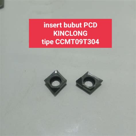 Jual Insert Bubut Pahat Bubut Pcd Ccmt09t304 Shopee Indonesia