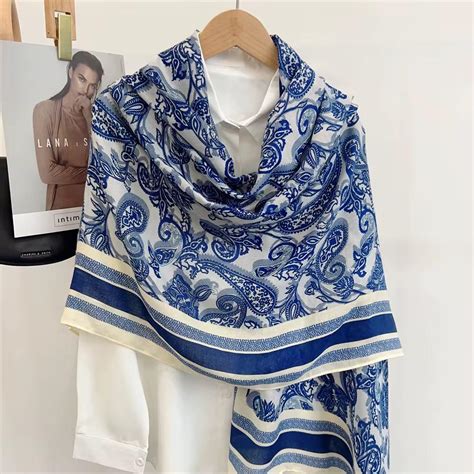 Viscose Printed Scarf Hijab Curl