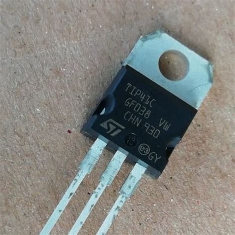 Jual Transistor Tip41 Tip42 Tip122 Tip127 Tip 41 42 Original St To 220 Shopee Indonesia
