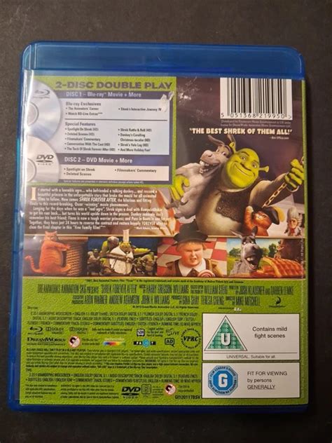 Shrek Forever After Bluraydvd 2010 Excellent Condition £300