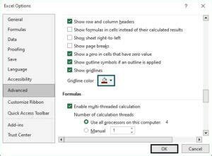 Gridlines In Excel What Is It How To Add Remove Hide Print
