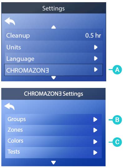 Restore Default Groups Balboa Water Group