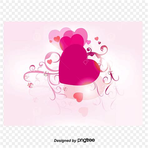 Drawing Heart Shaped Pattern Vector Drawing Heart Shaped Pattern