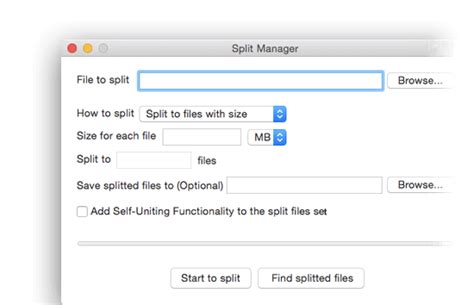 Easysplitmerge Split Large File And Merge Splitted Files On Mac